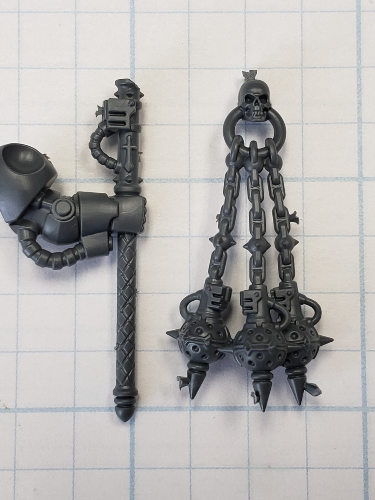 Warhammer 40k Dark Angels Bits Deathwing Terminator Flail of the ...