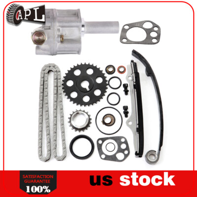 Timing Chain Kit Oil Pump 89-97 For Nissan 240SX For PickUp 2.4L SOHC ...