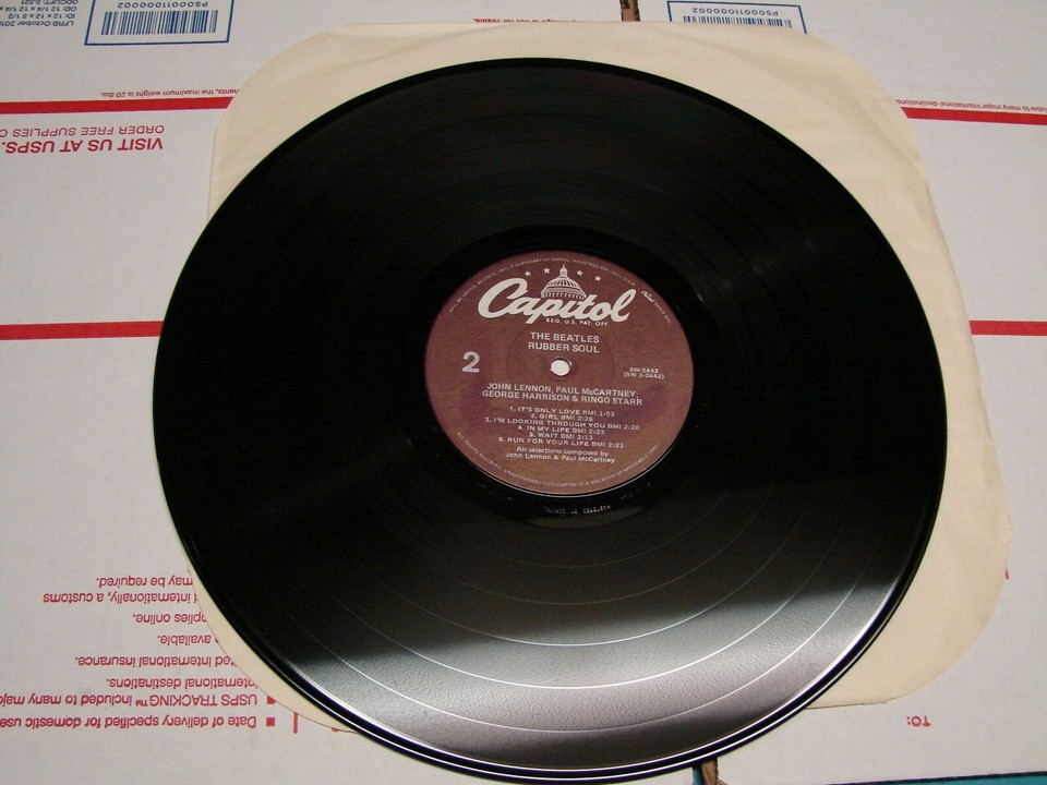 The Beatles rubber soul capitol purple label | eBay