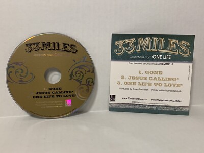 One Life by 33Miles (2005, Provident Music) / Gospel Promo CD Selection ...