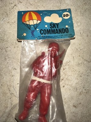Sweets Toys 1969 Sky Commando Parachute Action Figure New in packaging ...