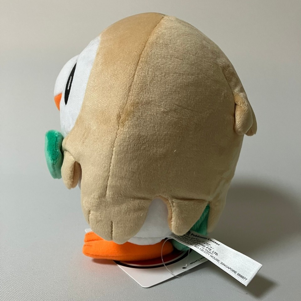 Pokemon Center Original Plush Rowlet Height 180mm 7.08inch Stuffed ...