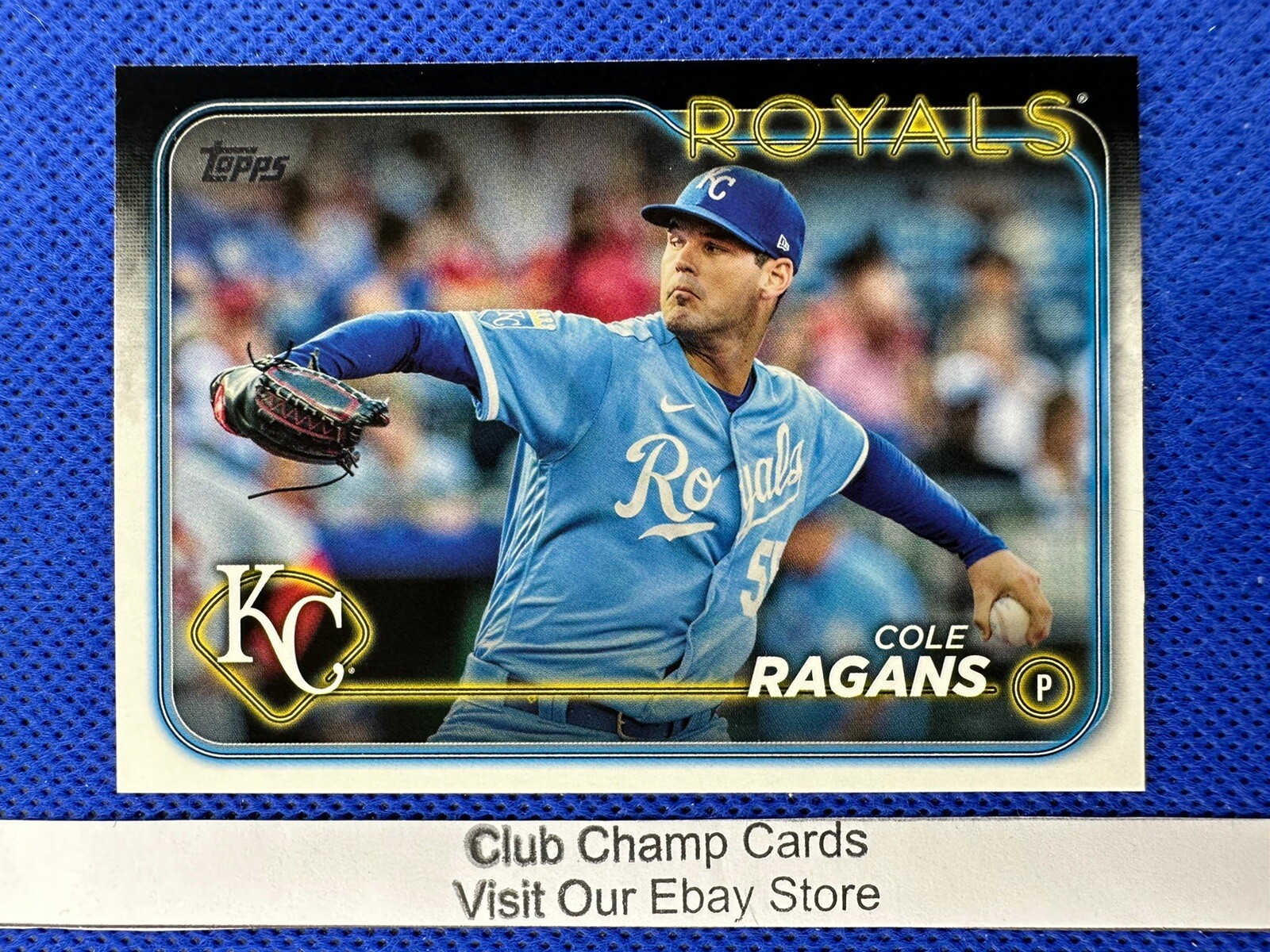 2024 #95 Cole Ragans Topps Series 1 Baseball Royals | eBay