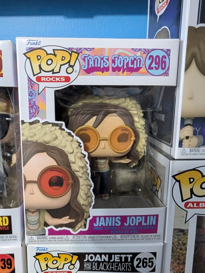 Funko Pop Music Lot Of 8 - Ozzy Osbourne Janis Joplin Bon Scott Vivian ...