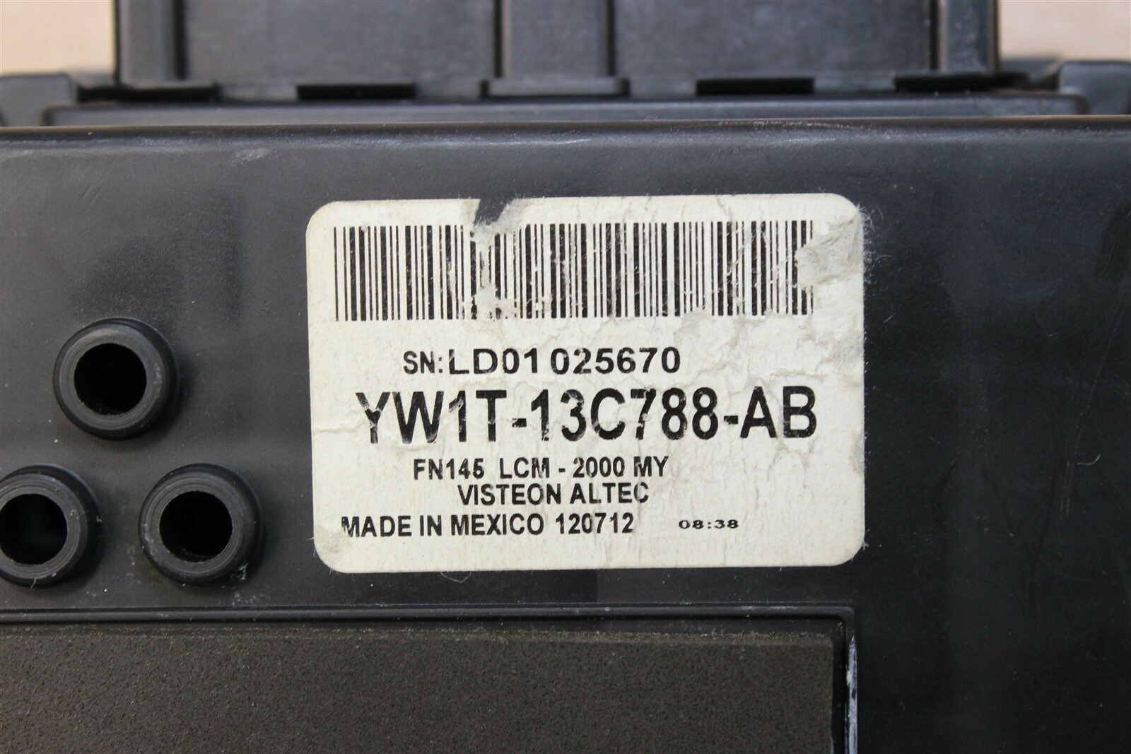 98-00 LINCOLN TOWN CAR TOWNCAR LIGHTING CONTROL MODULE LCM YW1T-13C788 ...