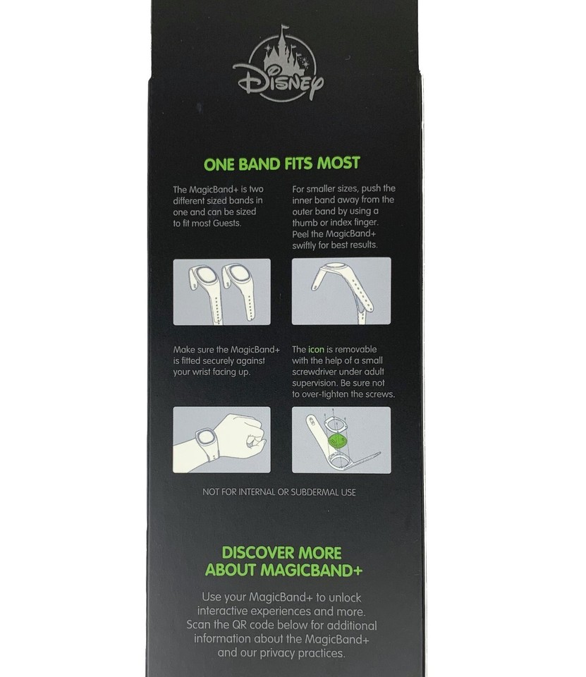 Disney Parks MagicBand+ TINK GREEN Mickey Mouse Icon Magic Band Plus ...