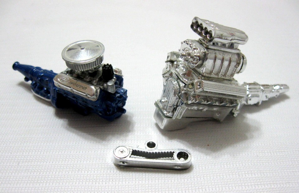 1960s 1/25 SCALE MODEL CAR PARTS LOT.REVELL-PACKS, TIRES, CHROME TREES ...