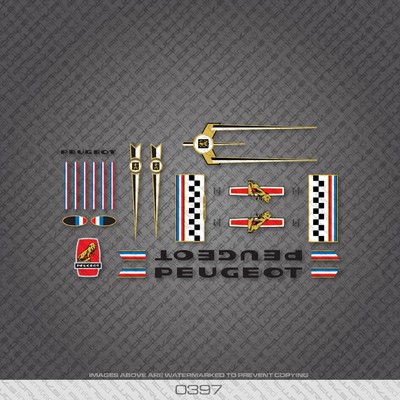 Decals, Stickers - Peugeot Bicycle Decal - Nelo's Cycles
