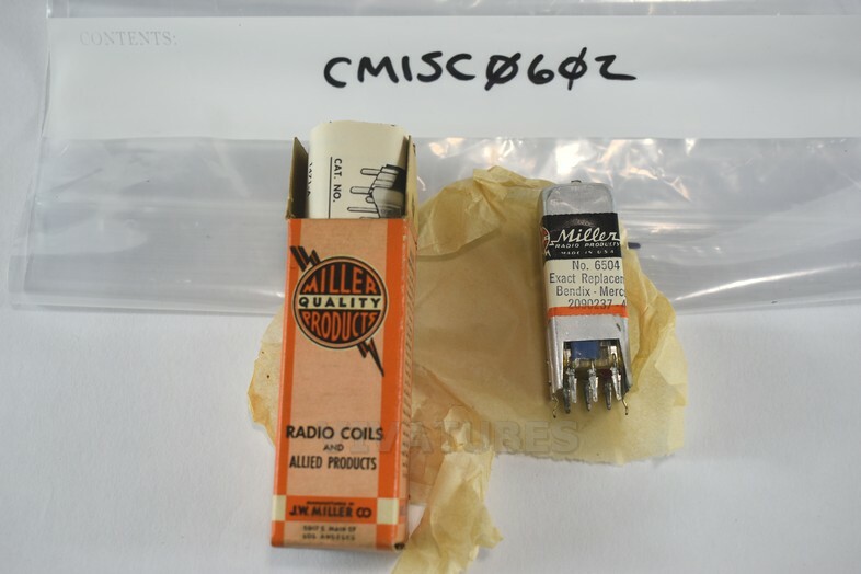 NOS NIB Miller No. 6504 For Bendix- Mercury 2090237-4 2" I.F. Coil | eBay
