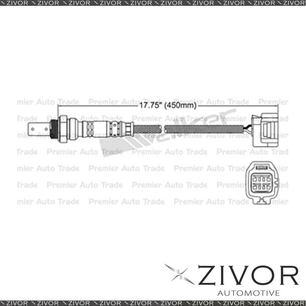Pre-Catalytic Oxygen Sensor Right For Jaguar XJR X350 4.2 S/Charged ...