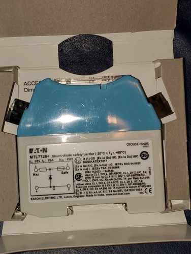 New In Box Eaton MTL7728+ Shunt Diode Safety Barrier | eBay
