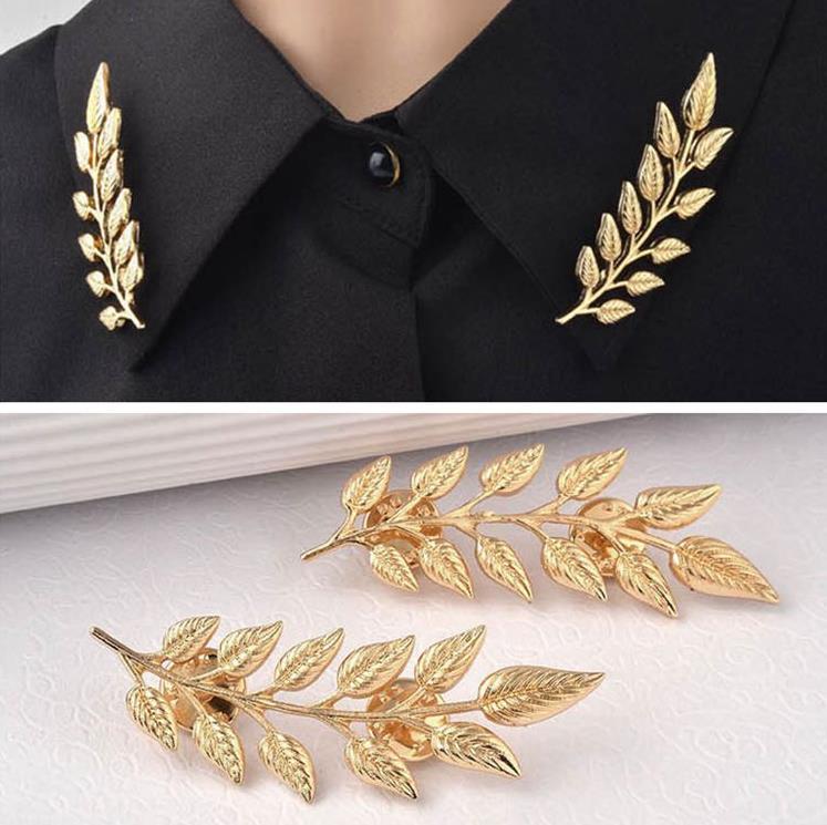 14 style Men's Brooch Lapel Badge Suit Pin Chest Metal Collar Pin ...