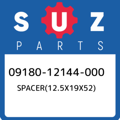 09180-12144-000 Suzuki Spacer(12.5x19x52) 0918012144000, New Genuine ...