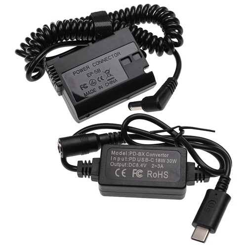 Chargeur USB pour Nikon D800 D7000 D7100 D610 D7200 D750 D500 D600 ...