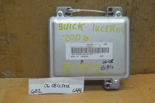 06-09 Buick Allure Engine Control Unit ECU 12600930 Module 644-6E2 | eBay