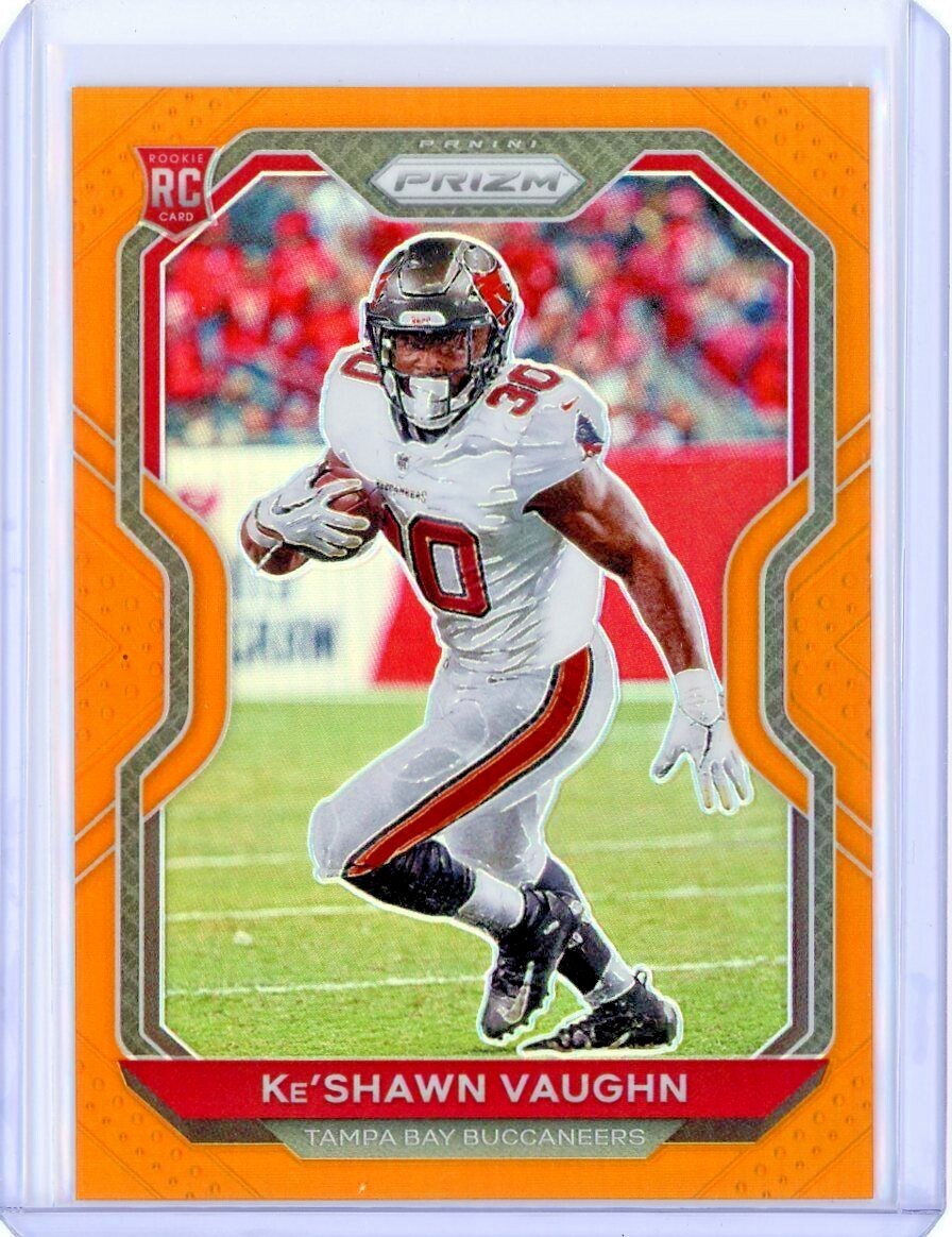 2020 Panini Prizm Rookie Orange Prizm /249 Ke'Shawn Vaughn #320 Rookie ...