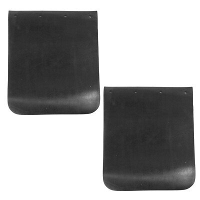2x Paraspruzzi Straccio Sporco Parafango per Camion 25x30cm Gomma Dura ...