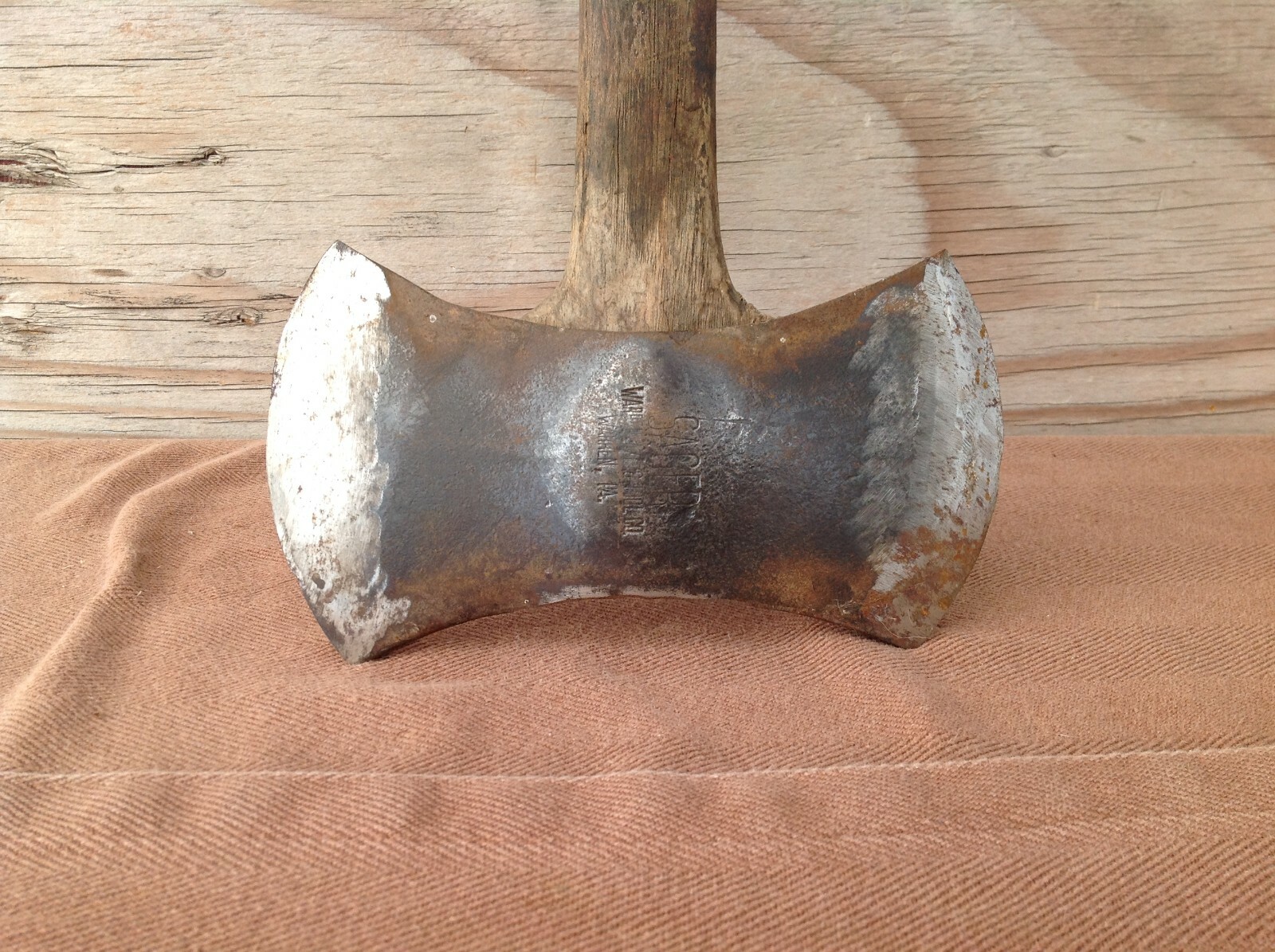 Sager Warren Axe And Tool Co Warren PA Double Bit Axe | eBay