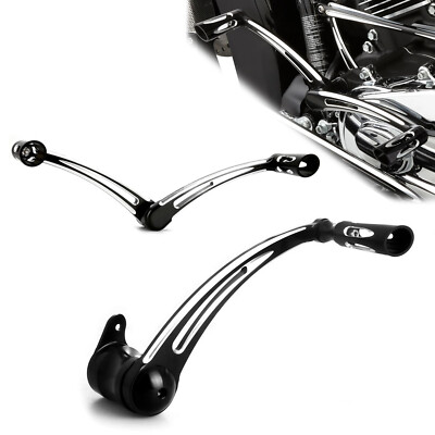 For harley edge cut Brake shifter levers 97-07 Touring road king street ...