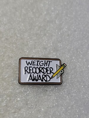 TOPS KOPS Weight Loss Award Enamel Lapel Pin Weight Recorder Award ...