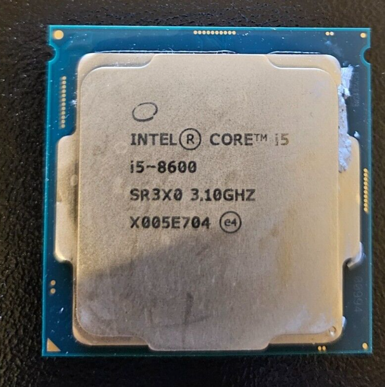 LOT OF 2 INTEL i5-8600 6-Core 3.1 GHz LGA1151 Desktop CPU Processor ...