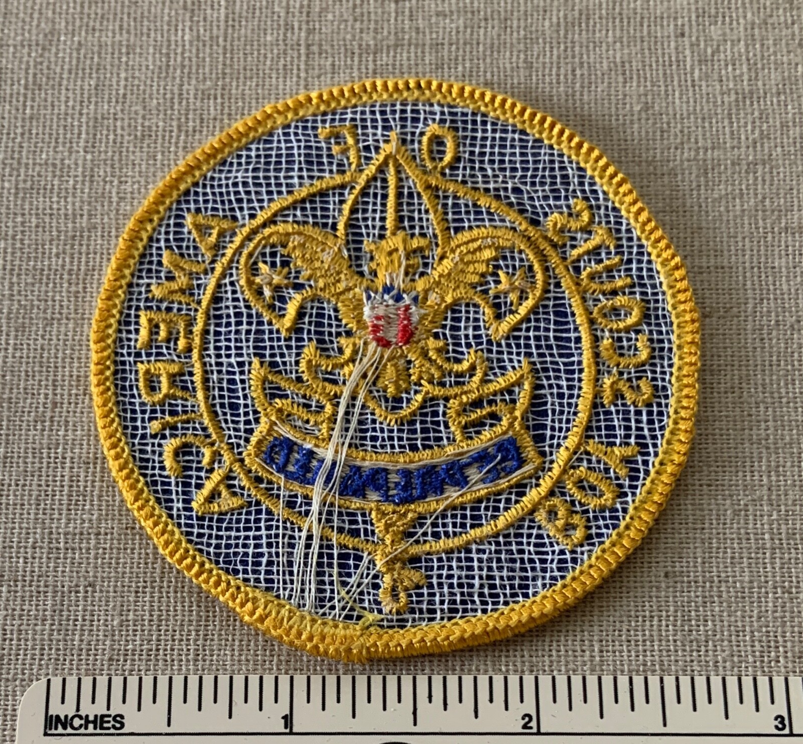 VTG 1960s TROOP COMMITTEE / LAYMAN Adult Leader Position Badge PATCH ...