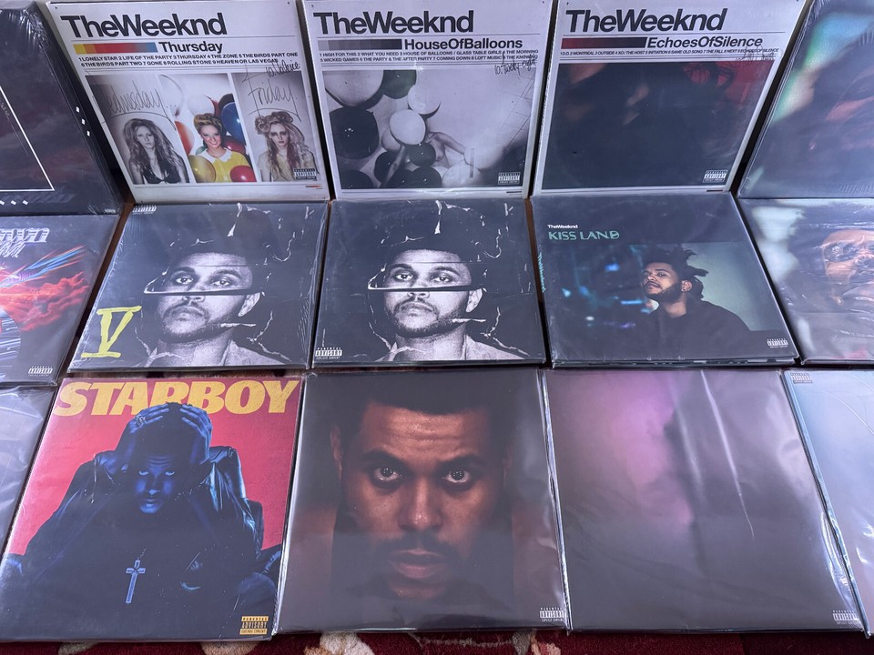 The Weeknd Complete Vinyl Discography Collection - Trilogy SEALED | eBay