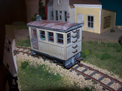 ON30 BOX CAB ,PASSENGER CAB KIT , FITS BACHMANN 0-4-0 SIDE ROD AS DONOR ...