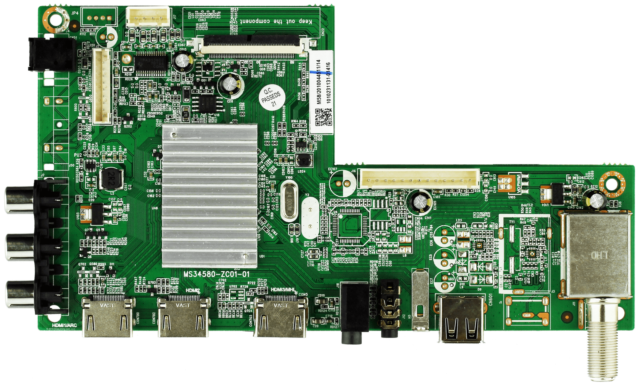 Hitachi E022m031-01 E168066 Ms34580-zc01-01 Main Board Model 50c61 ...