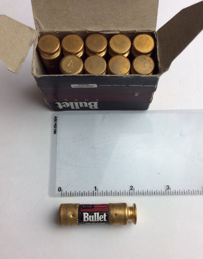 Bullet Fuses ECNR3.5 250V, 3.5A Class RK1 Edison Fusegear NEW (Box of ...