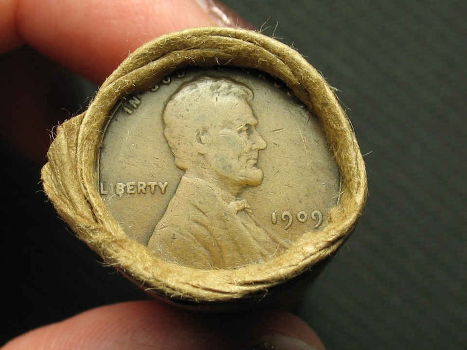 🔥COIN SALE🔥 ONE OLD LINCOLN PENNY ROLL 1909 VDB/1909-P WHEAT CENT END LOT #36L | eBay