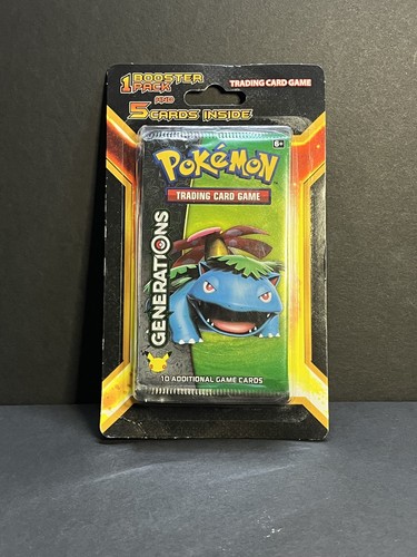Pokemon TCG Generations Blister Booster Pack VENUSAUR ARTWORK SEALED | eBay