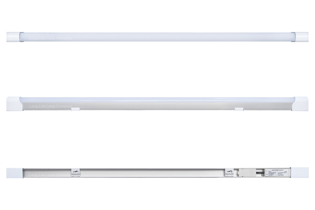 LED Slimline Batten Light Fitting 2ft 3ft 4ft replacement Fluorescent ...