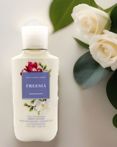 Bath & BodyWorks Freesia Body Lotion 8 oz. 🌸🪻🆕 | eBay