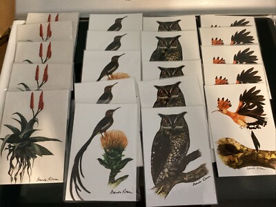 Brenda Ritson Sealed Prints Owl/bird/nature Note Card Set | eBay