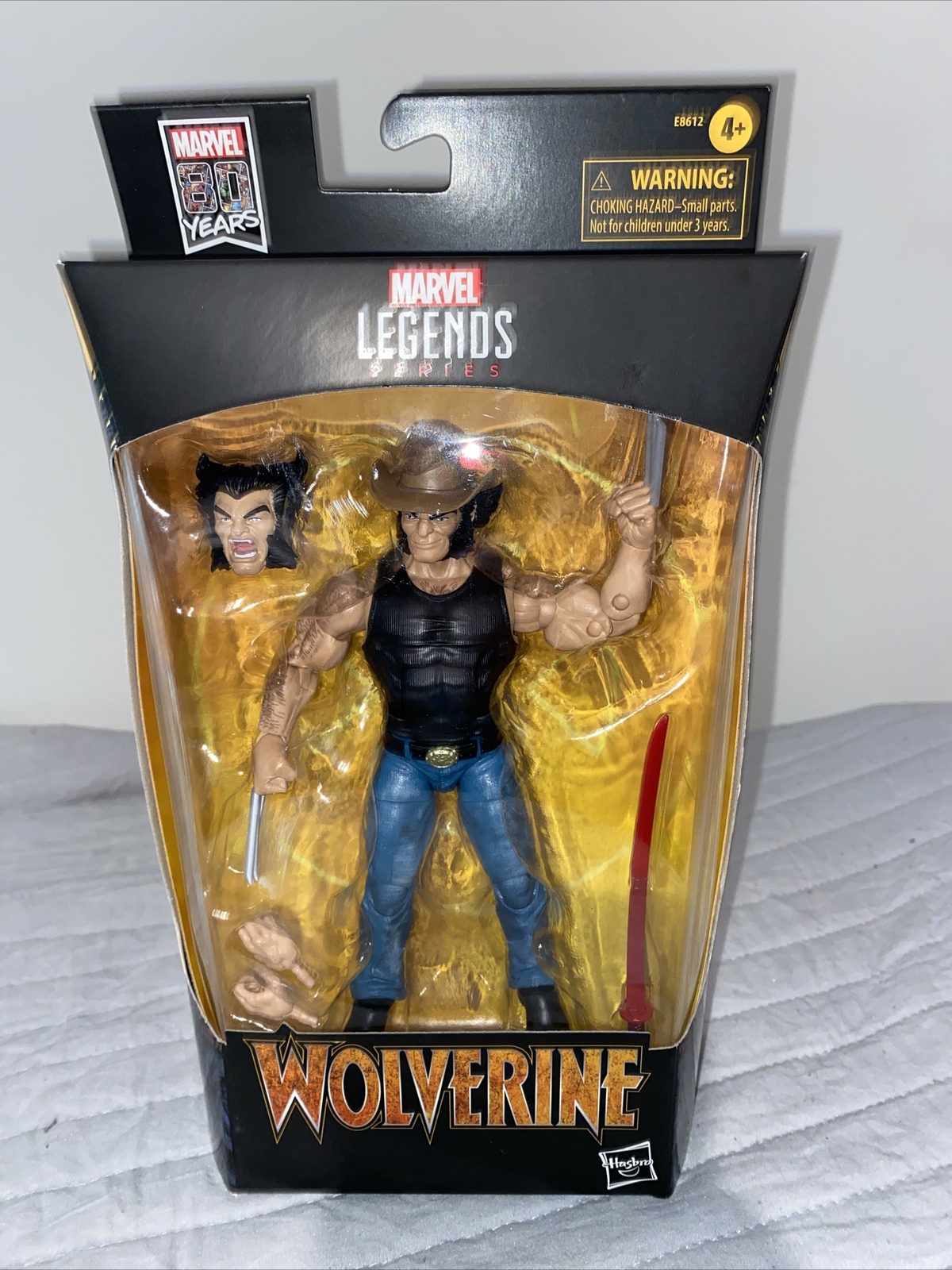 Marvel Legends 80 Years Anniversary Series 6 Inch Cowboy Wolverine IN HAND