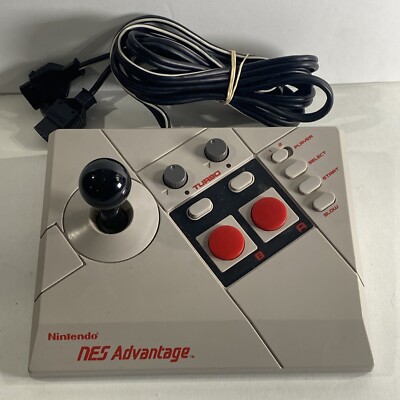 Official Nintendo NES Advantage Joystick Controller Turbo Arcade Stick ...