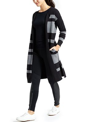 Athleta Reversible Explore Sweater,Black/Grey Heather SIZE XXS #591483 ...