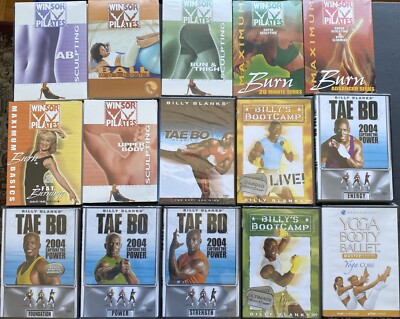 WORKOUT Exercise Fitness Yoga DVD ~ You Choose ~ Combined Shipping | eBay