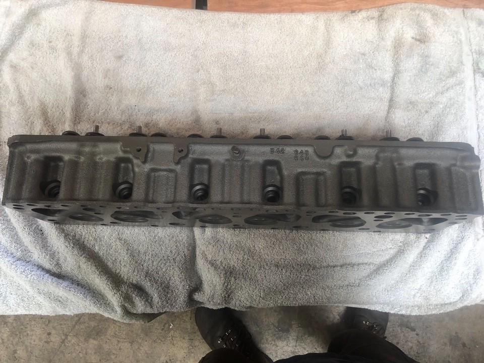 Chevy 235 261 rat rod Pickup Truck Inline Rebuilt Cylinder Head 3836848 ...