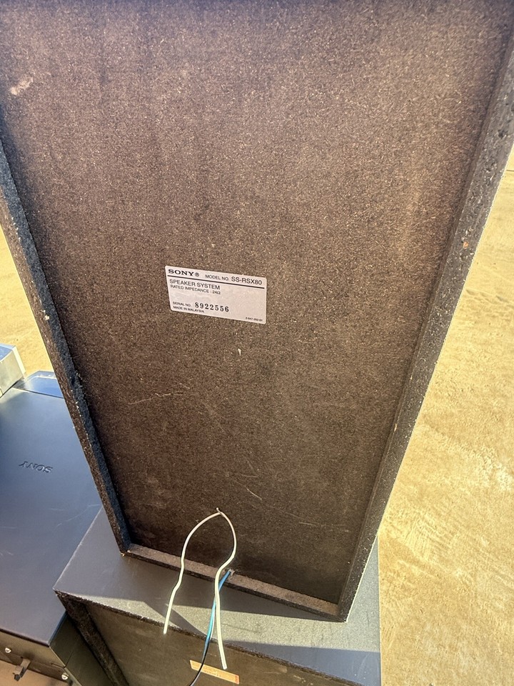 Sony MHC-LX10000 Mini Hi-Fi 4-Speaker Stereo System CD Changer 520W ...