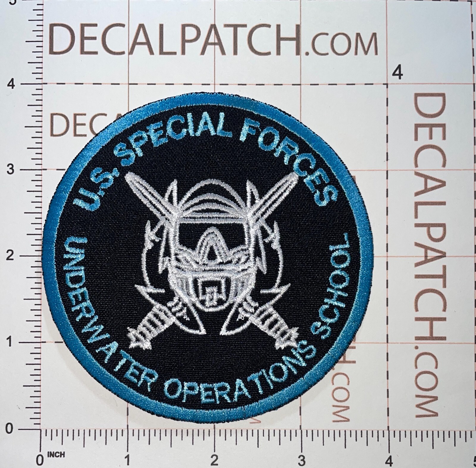 US Special Forces Underwater Operations School "SFUWO" Patch Repro New ...
