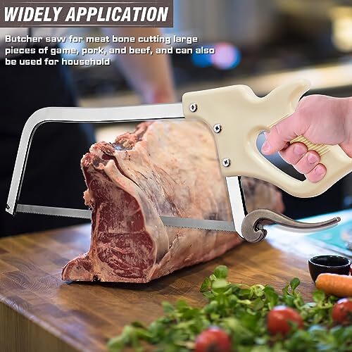 Butcher Saw Meat And Bone Saw Meat Processing Hand Saw With 20inch Sk5 ...