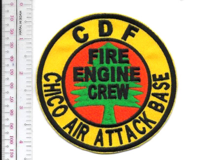 Hot Shot Wildland Fire Crew CDF CA Department Forestry Chico Air Attack ...