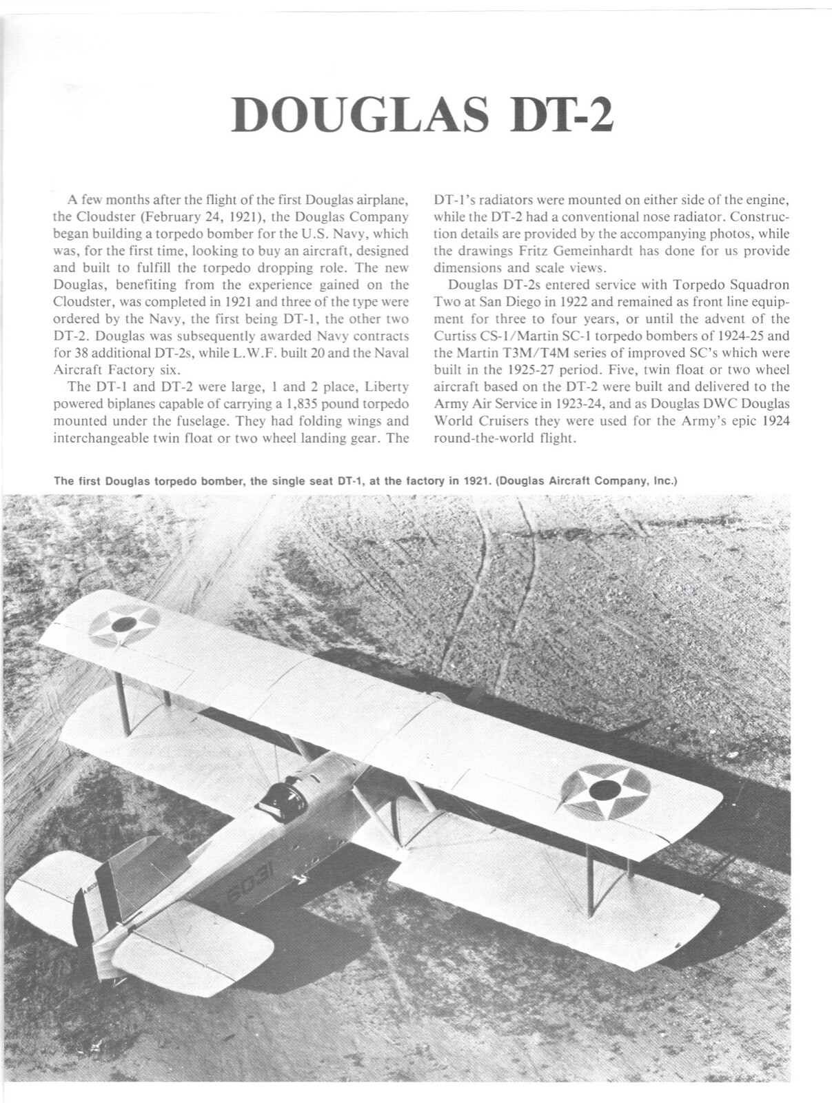 Skyways 9 Fokker PW-5 Netherlands Douglas DT-2 Zenith Z-6A Vasa R 101 ...