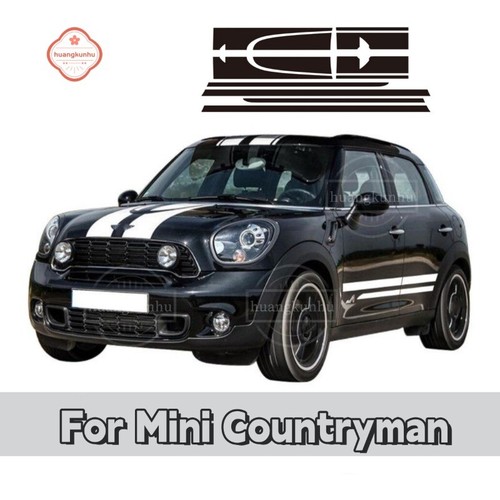 For Mini Countryman Cooper S R60 Car Vinyl Hood Roof Side Door Stripes ...