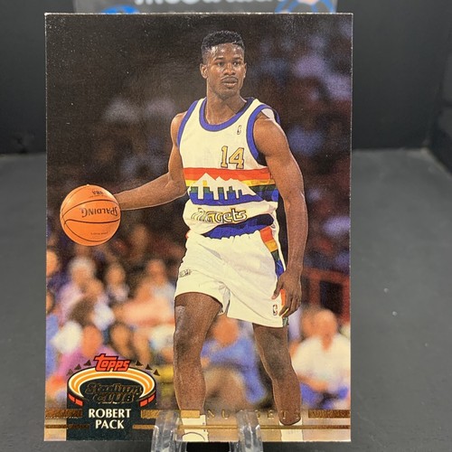 1992-93 Topps Stadium Club Robert Pack #268 Denver Nuggets | eBay