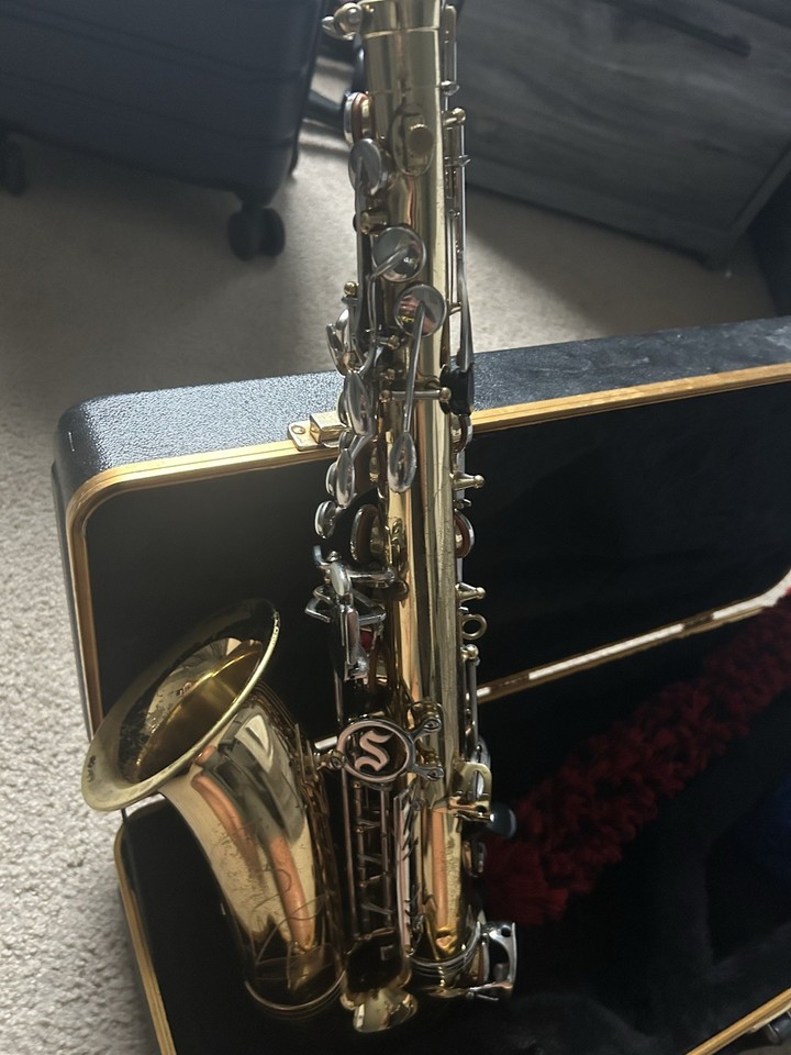 Selmer AS 500 Alto Saxophone Musical Instrument with Hard Case | eBay