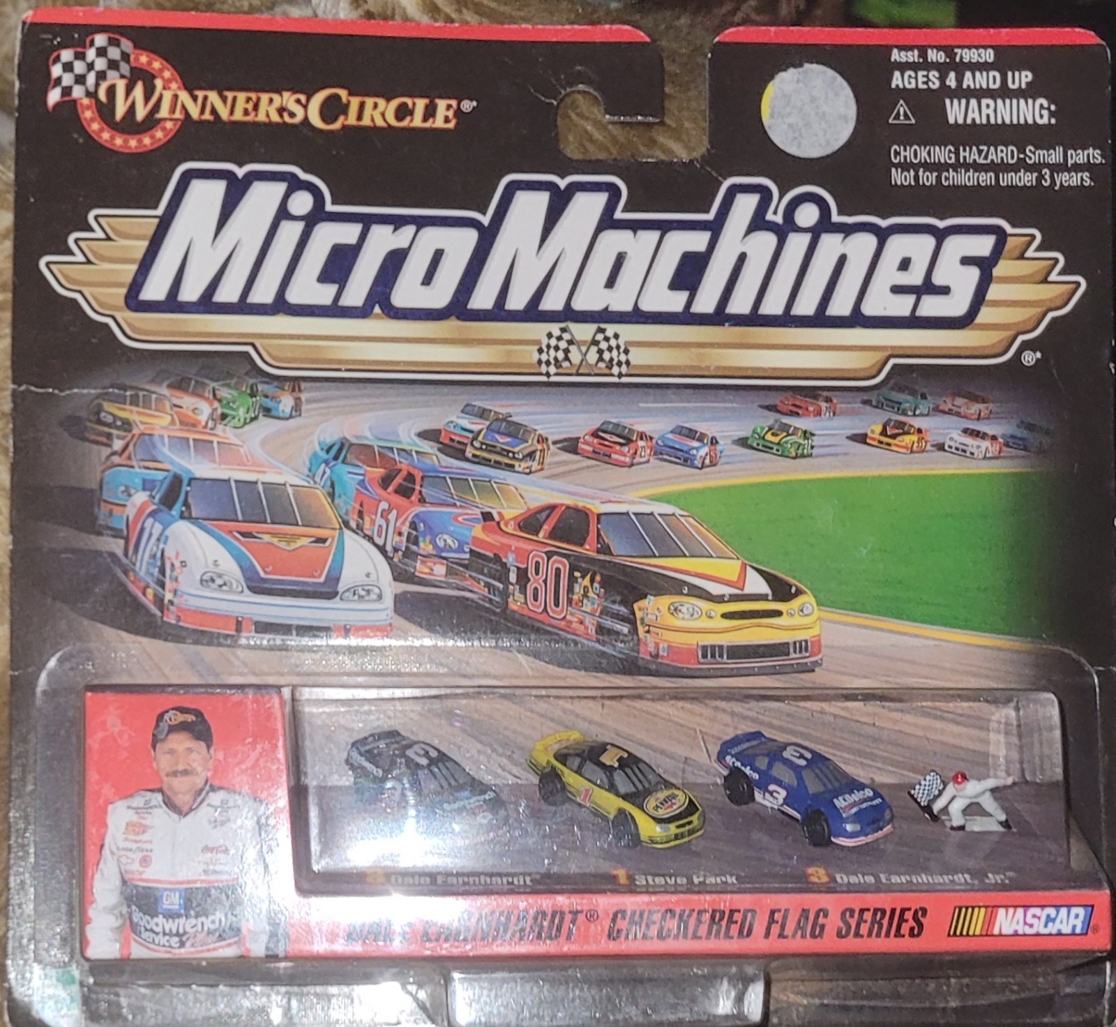 Winner's Circle 1999 Micro Machines Nascar DALE EARNHARDT Ch Flag ...
