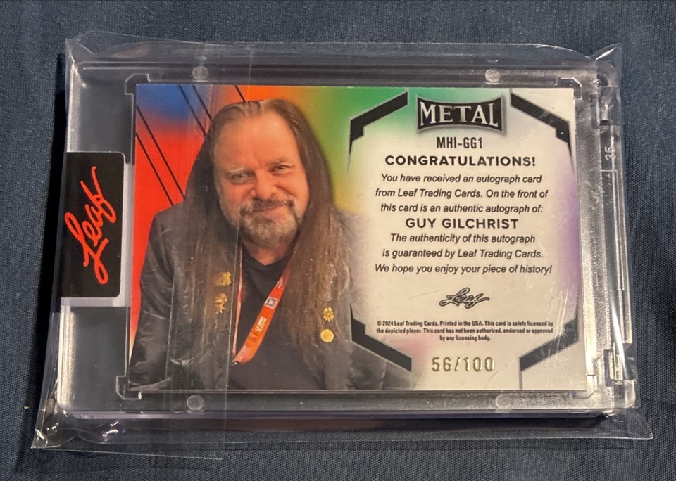 2025 Leaf Pop Century Inscriptions Autograph Guy Gilchrist /100 - RAT ...